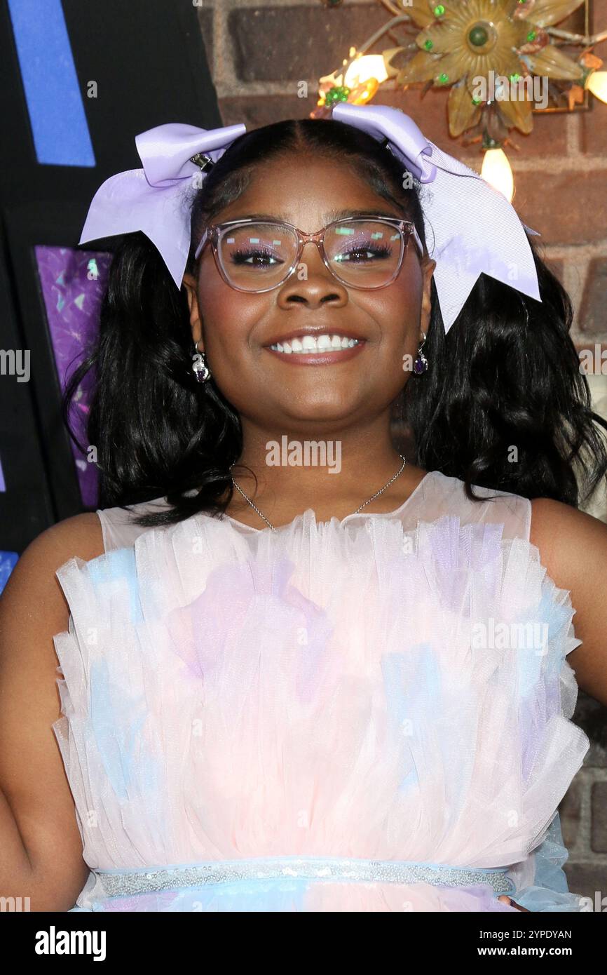 Wizards Beyond Waverly Place Premiere Red Carpet at the El Capitan Theater on October 28, 2024 ...