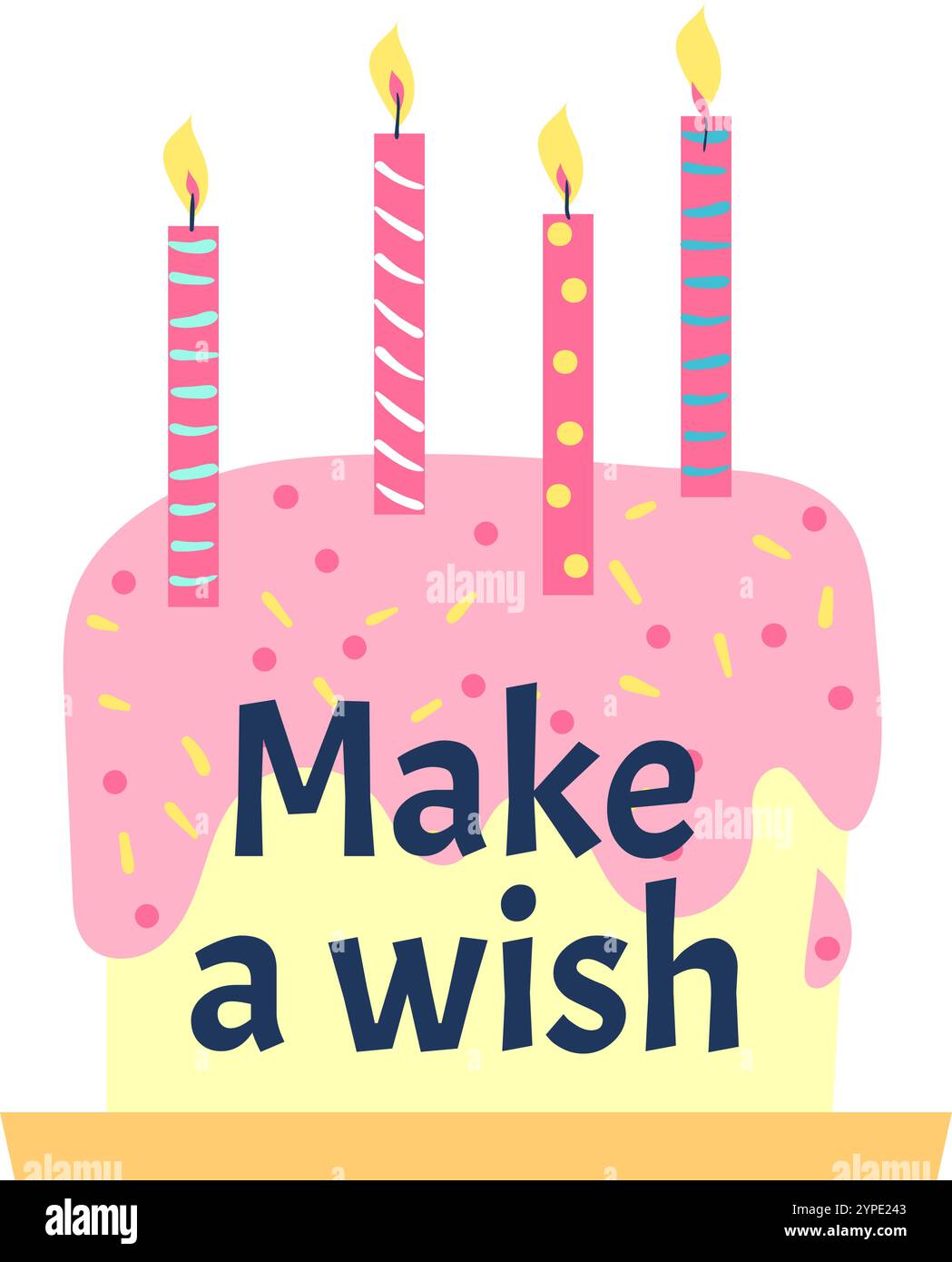 Cake make Stock Vector Images - Alamy