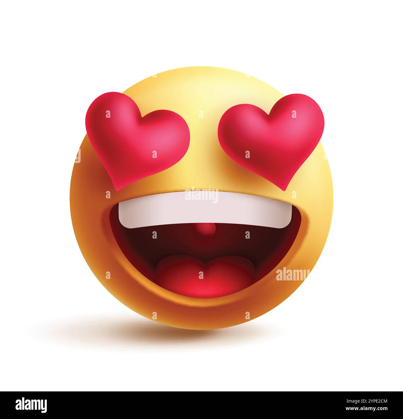 Love emoji 3d clipart character. In love emojis character with heart ...