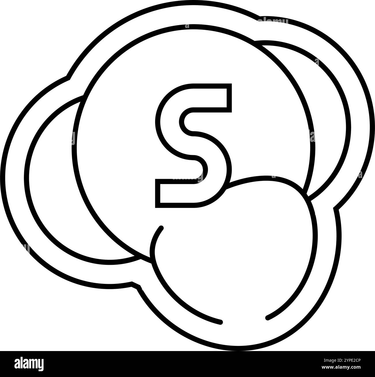 sulfites allergen free product food line icon vector illustration Stock ...