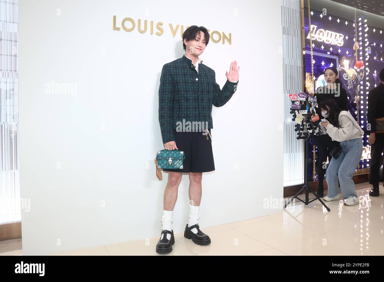 TAIPEI, CHINA - NOVEMBER 29, 2024 - Taiwanese actor Fandy Fan attends ...