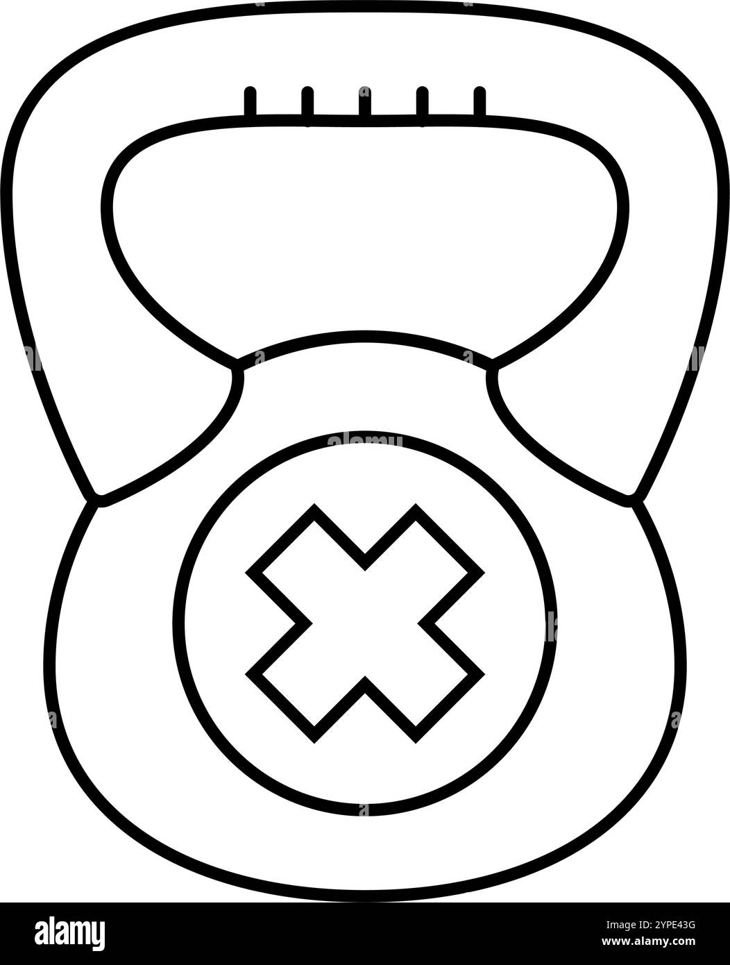 physical inactivity obesity overweight line icon vector illustration ...