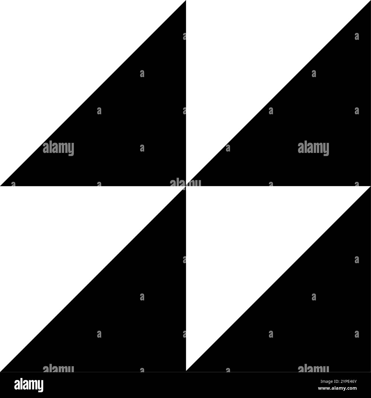 Dark triangles pattern Cut Out Stock Images & Pictures - Alamy