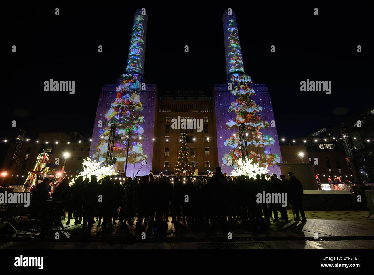 London, UK, 29th November 2024, From 5 p.m. to 10:30 p.m. every day ...