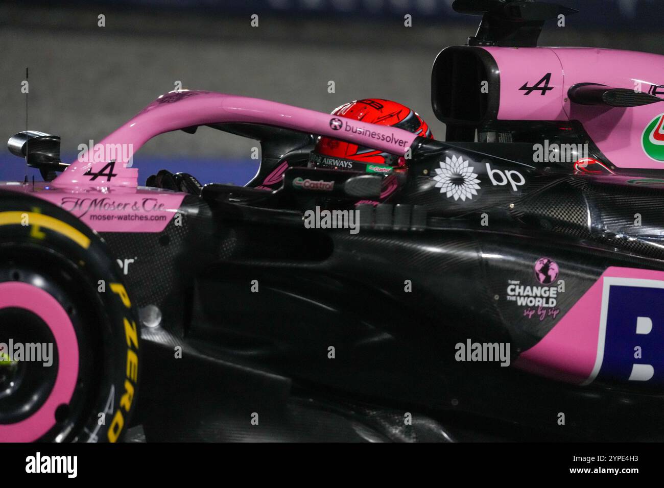 11/28/2024 - Esteban Ocon (FRA) - Alpine F1 Team - Alpine A524 ...