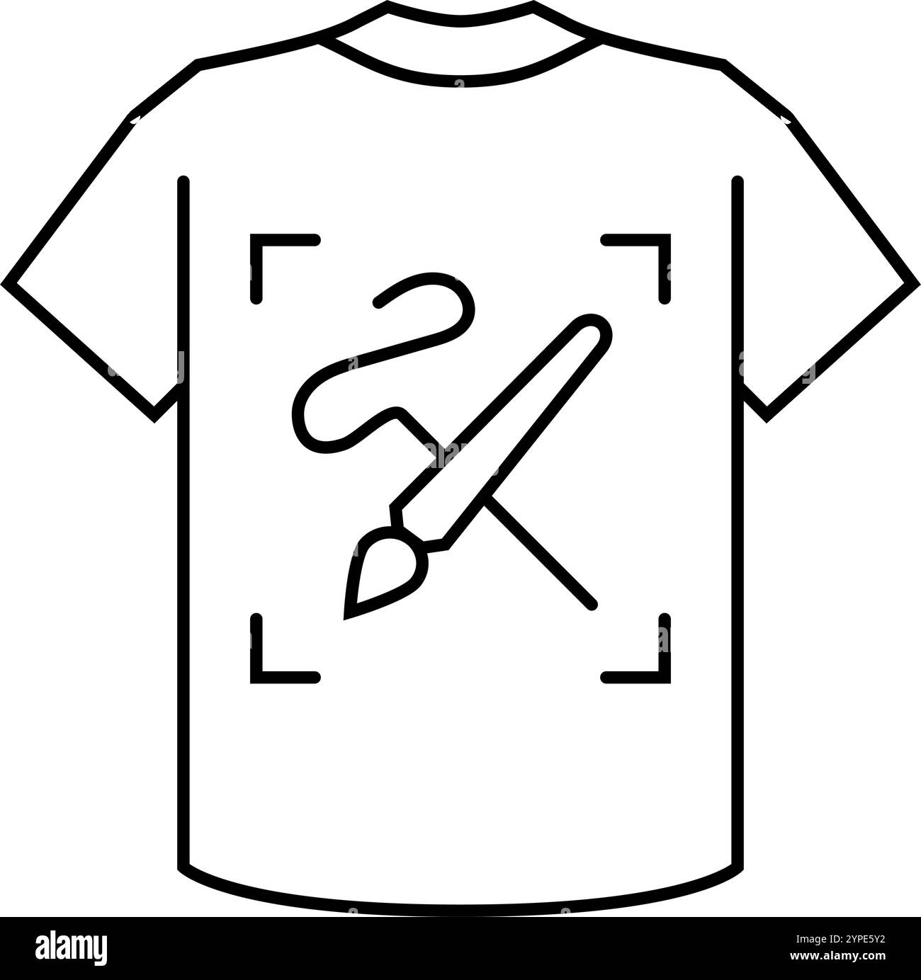 Customized t shirt Stock Vector Images - Alamy