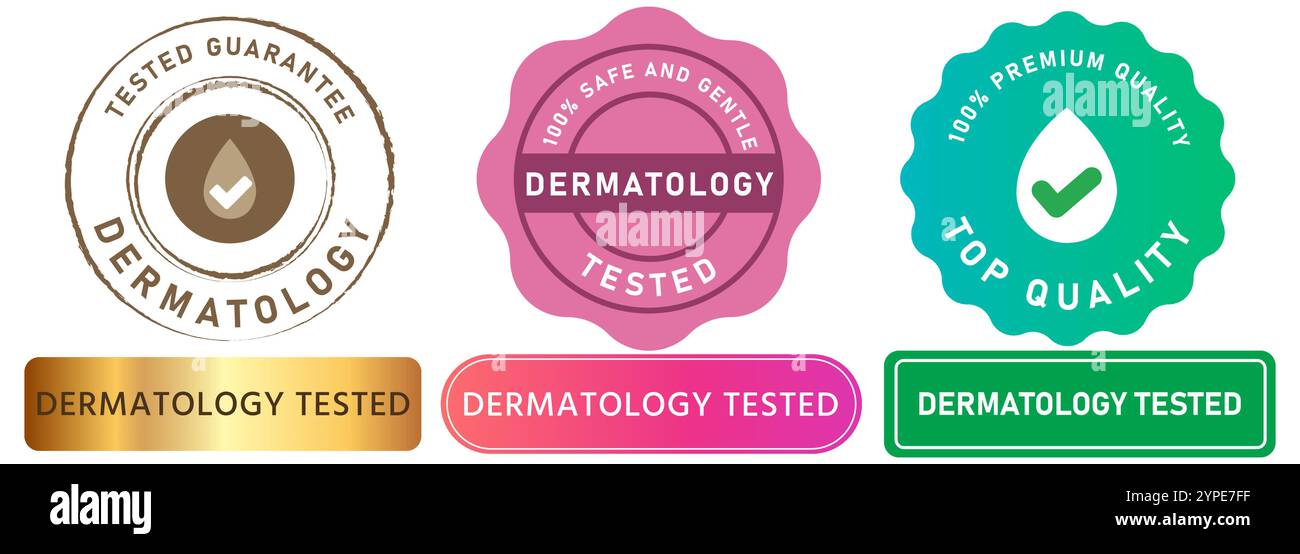 Dermatology tested dermatologically test approved safe health sensitive ...