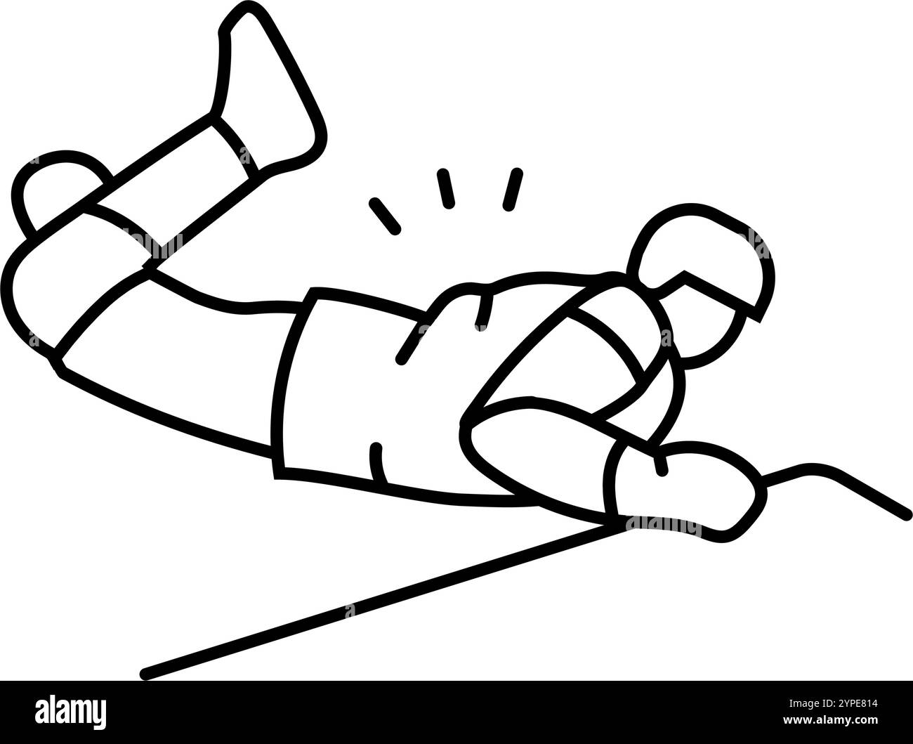 Tripping line Cut Out Stock Images & Pictures - Alamy