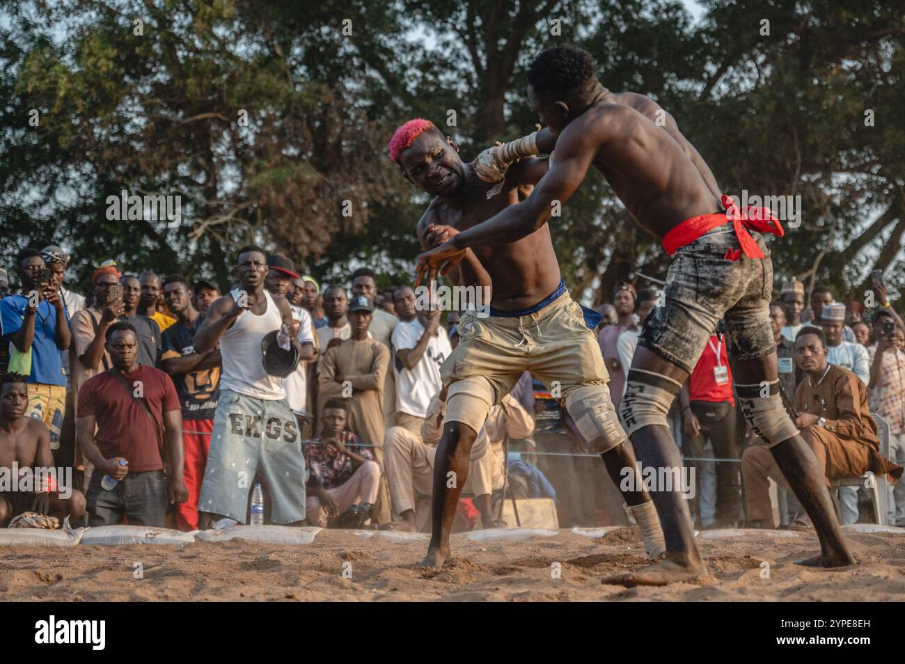 Dambe boxing hi-res stock photography and images - Alamy