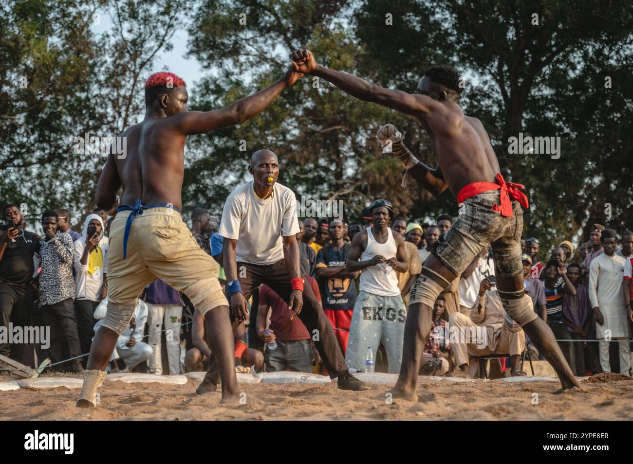 Dambe boxing hi-res stock photography and images - Alamy