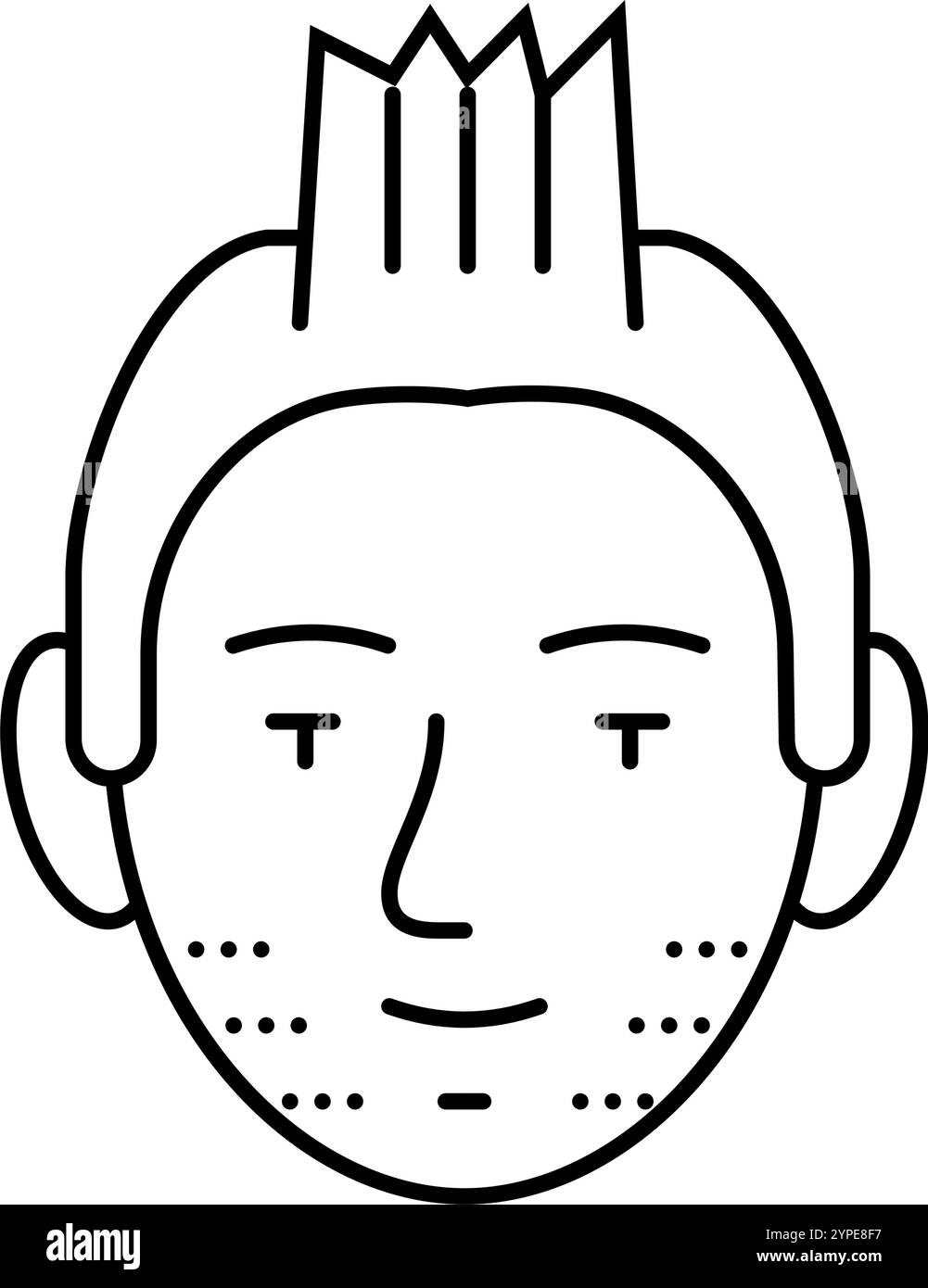 Punk kid Stock Vector Images - Alamy