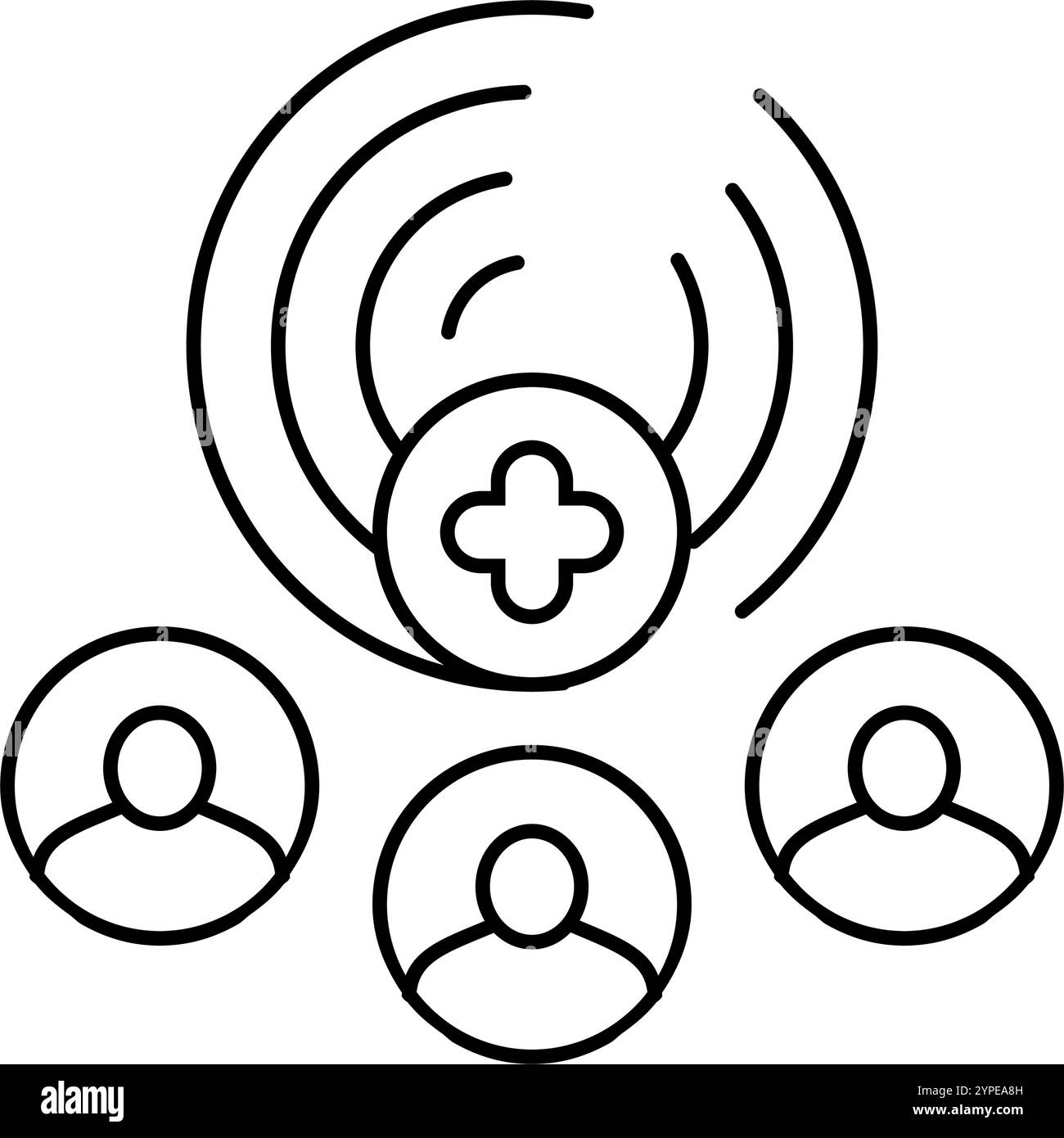 customer acquisition technical sales engineer line icon vector ...