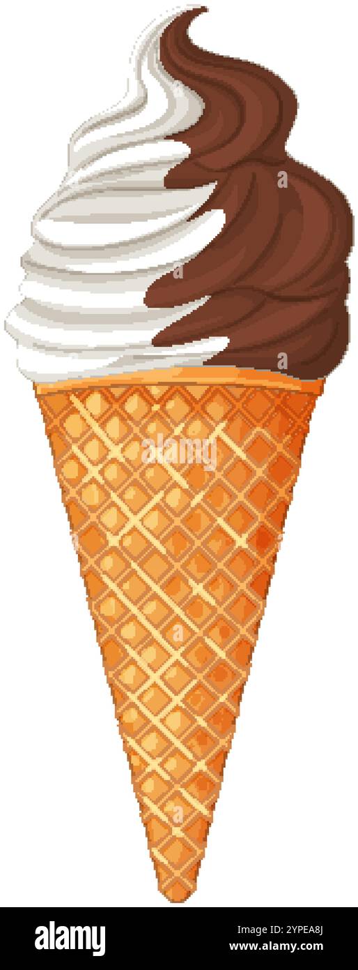 Swirled soft serve hi-res stock photography and images - Alamy