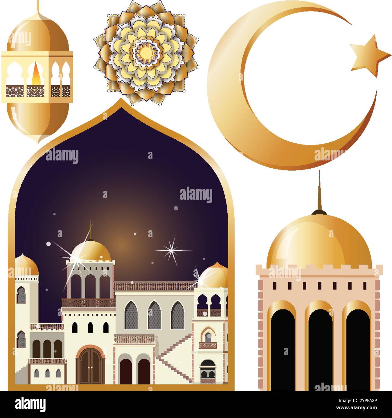 Depiction architecture Stock Vector Images - Alamy