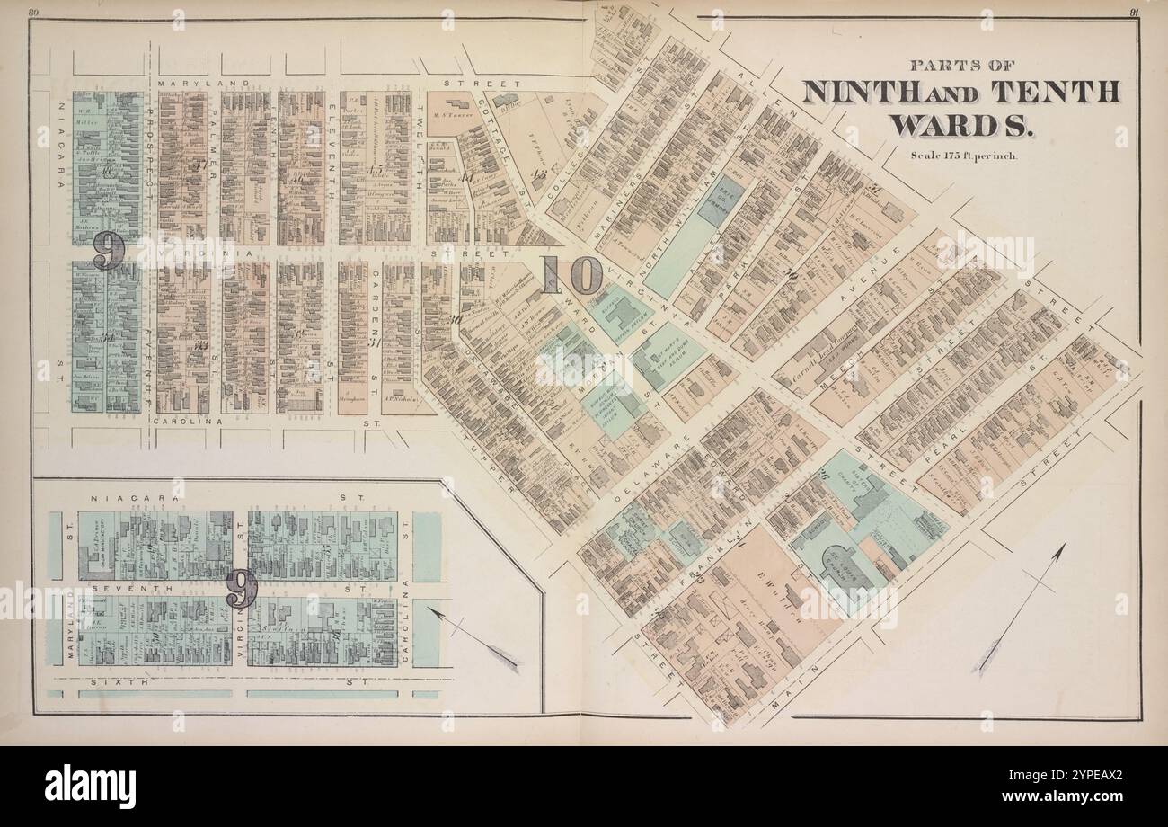 Ninth and tenth wards hi-res stock photography and images - Alamy