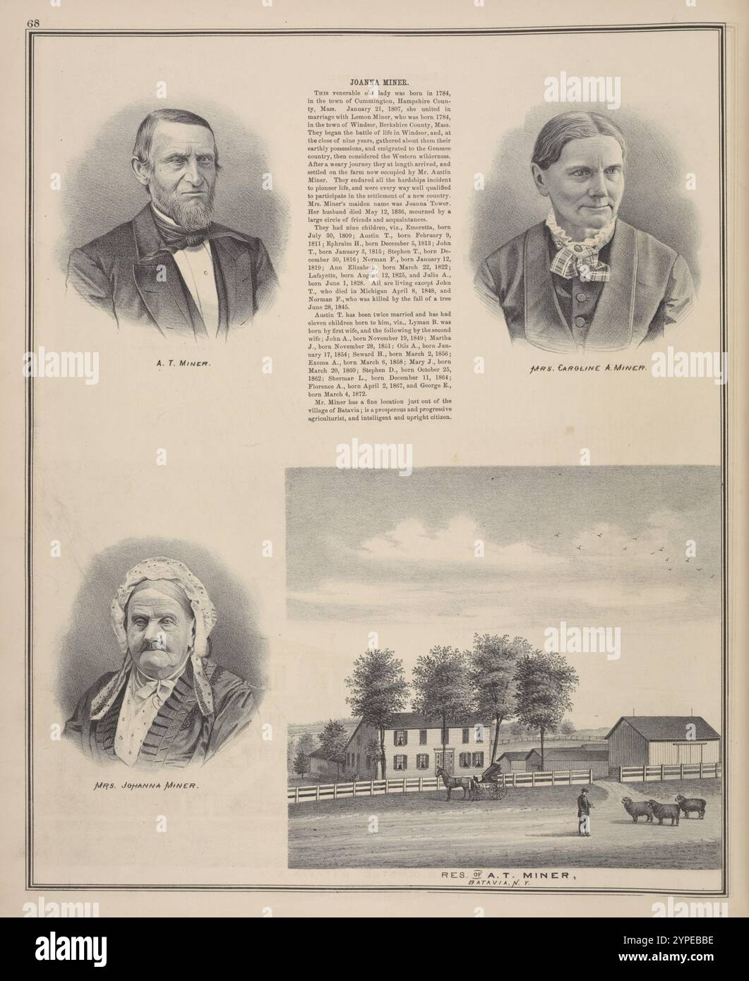 Mrs caroline a miner hi-res stock photography and images - Alamy