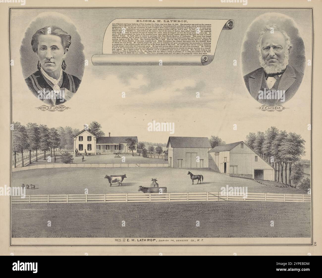 Mrs e h lathrop hi-res stock photography and images - Alamy