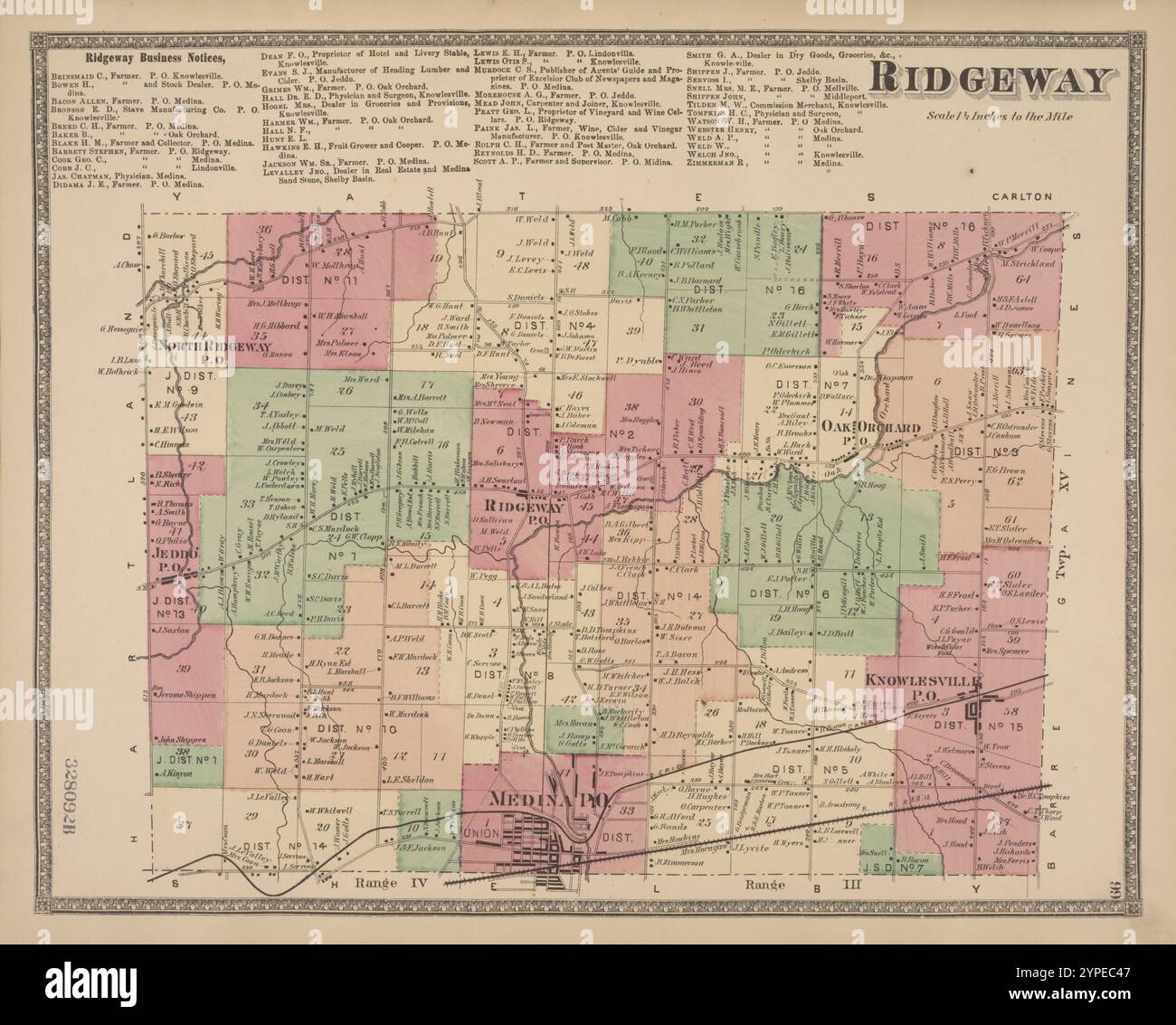 Ridgeway map hi-res stock photography and images - Alamy
