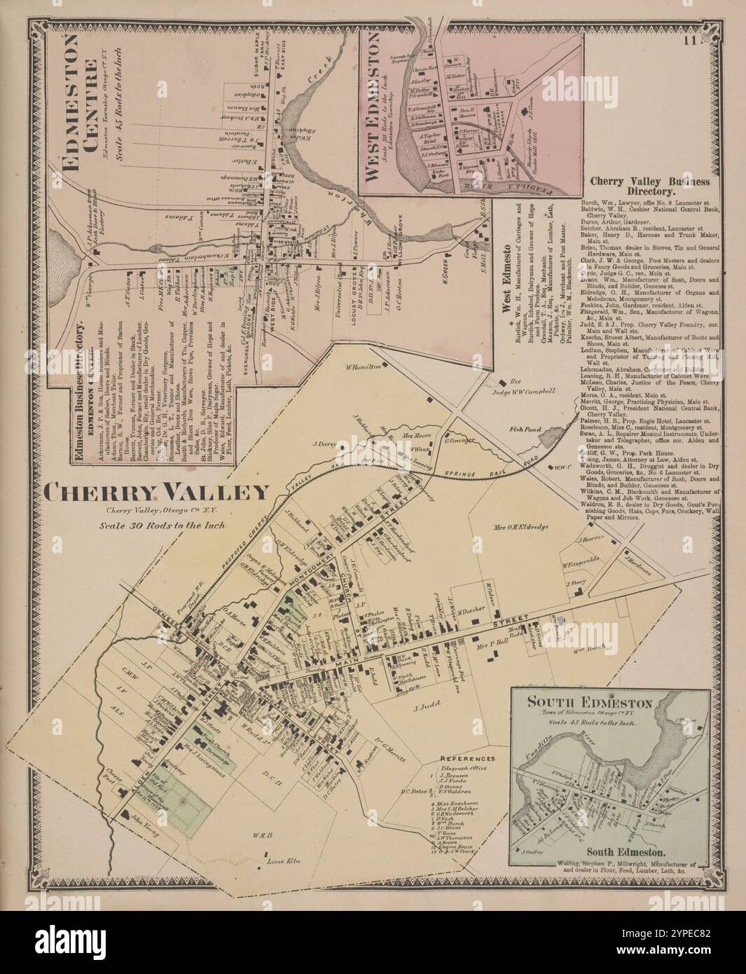 Cherry county map hi-res stock photography and images - Alamy