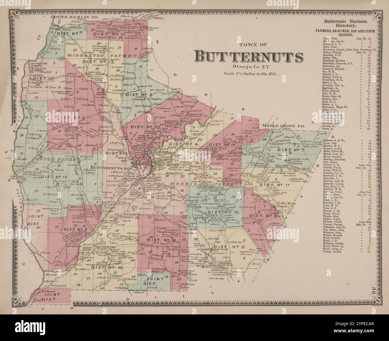 Town of butternuts hi-res stock photography and images - Alamy
