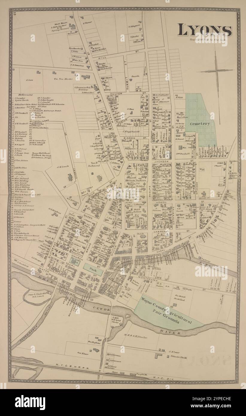 Village 1874 hi-res stock photography and images - Alamy