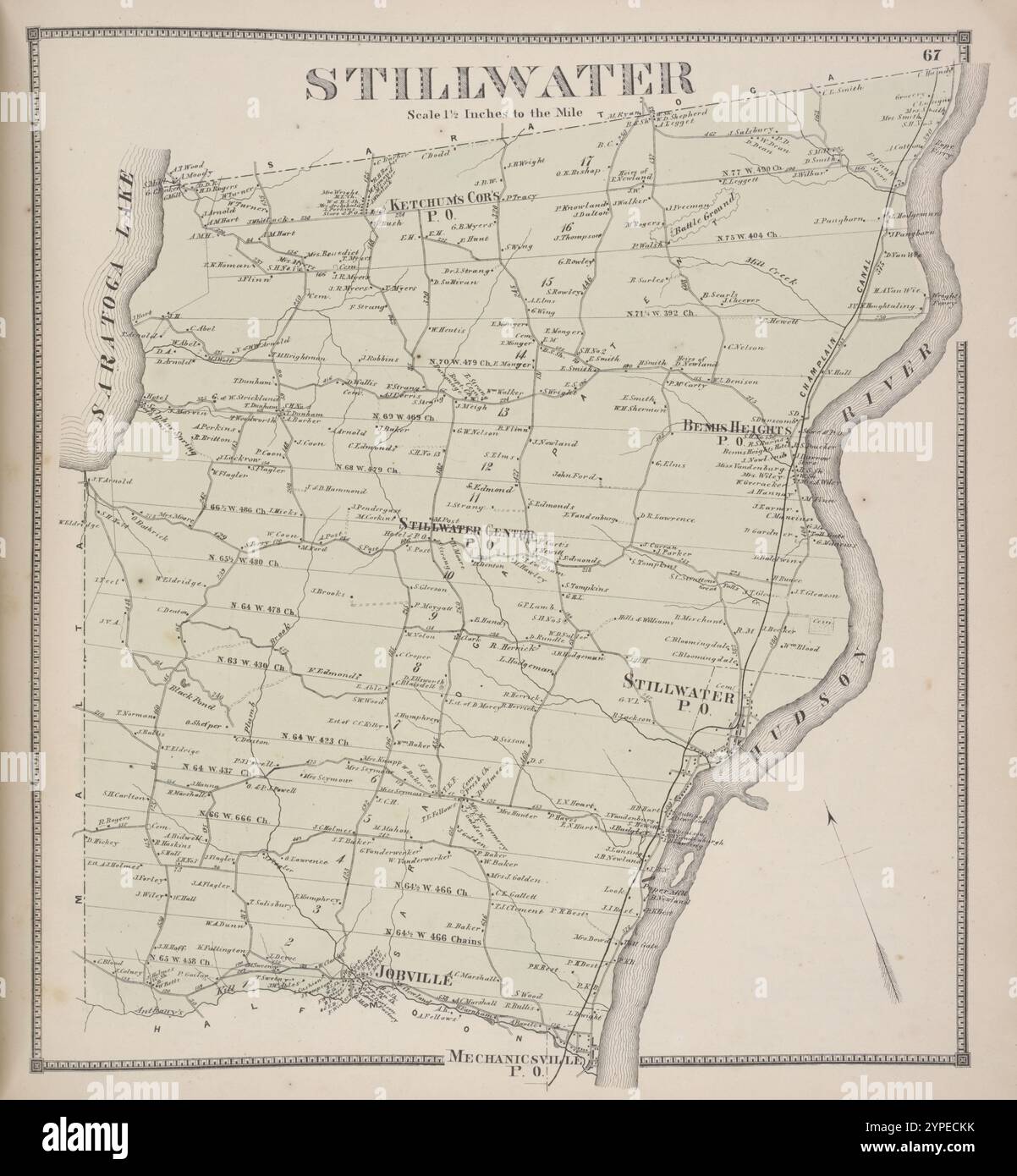 Stillwater map hi-res stock photography and images - Alamy