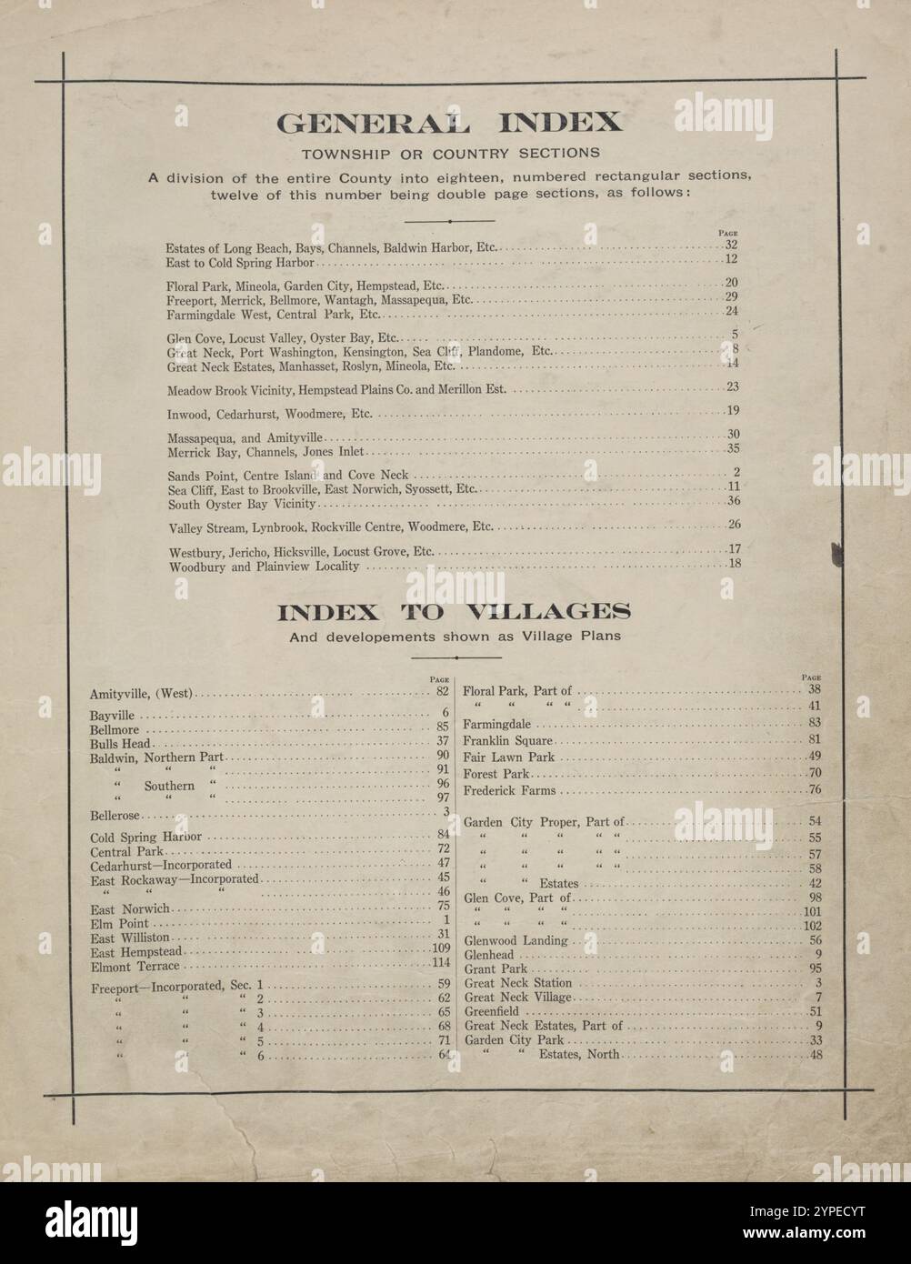 Numbered rectangular sections hi-res stock photography and images - Alamy