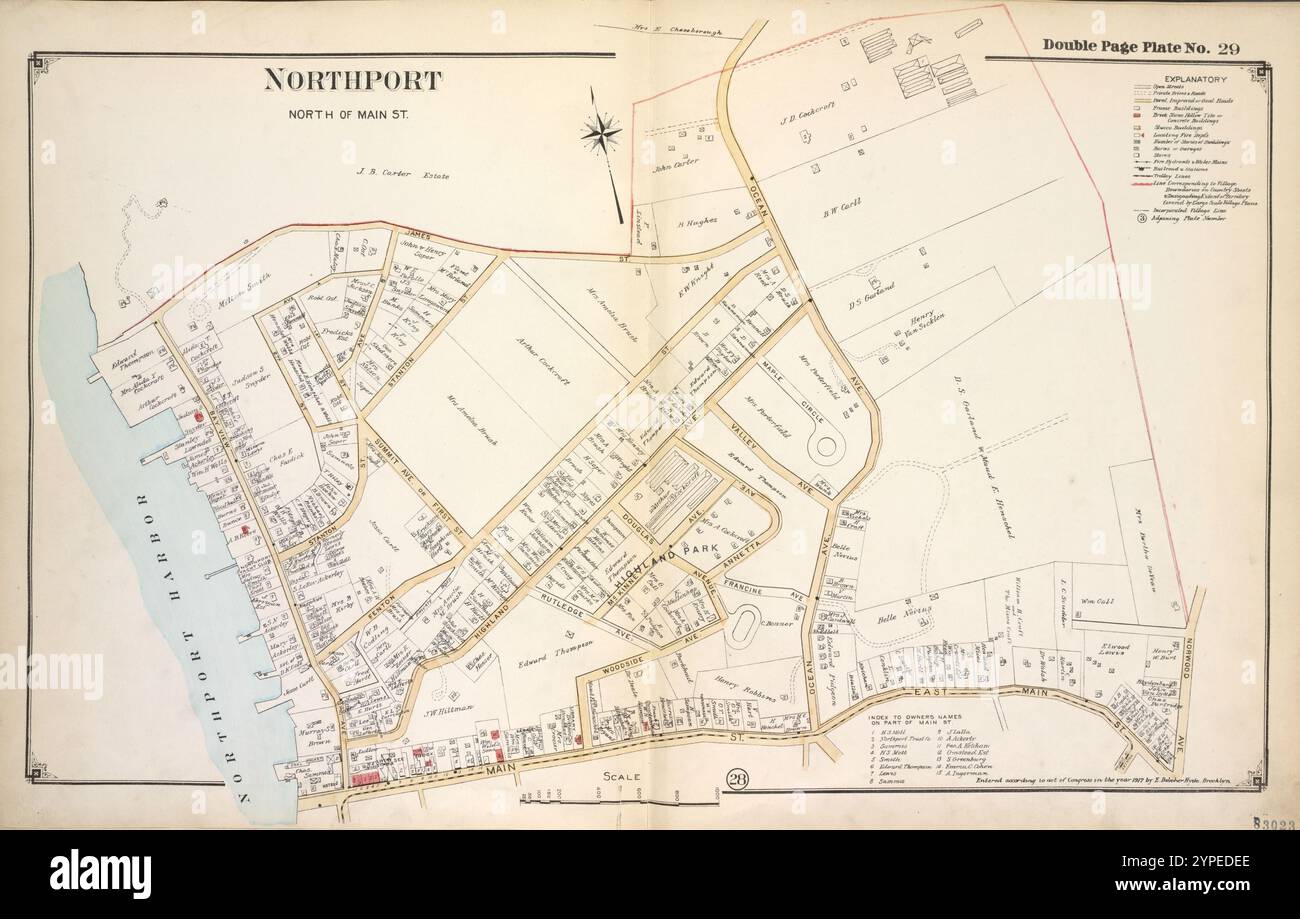 Map of northport hi-res stock photography and images - Alamy