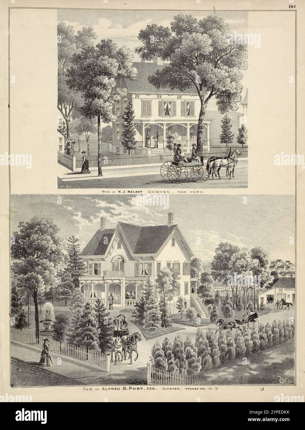 Goshen county map hi-res stock photography and images - Alamy