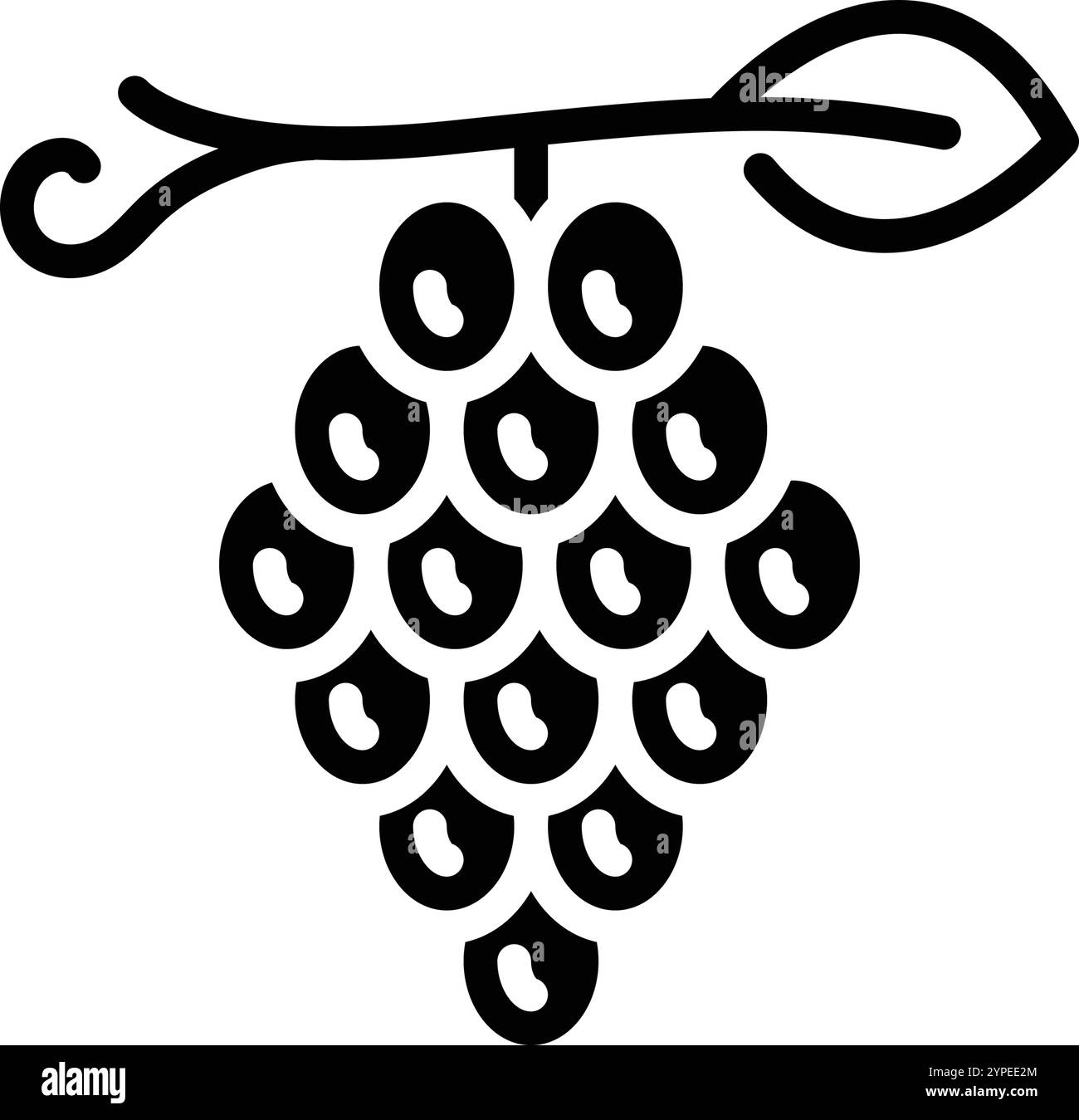 Icon for grapes, raisin Stock Vector Image & Art - Alamy