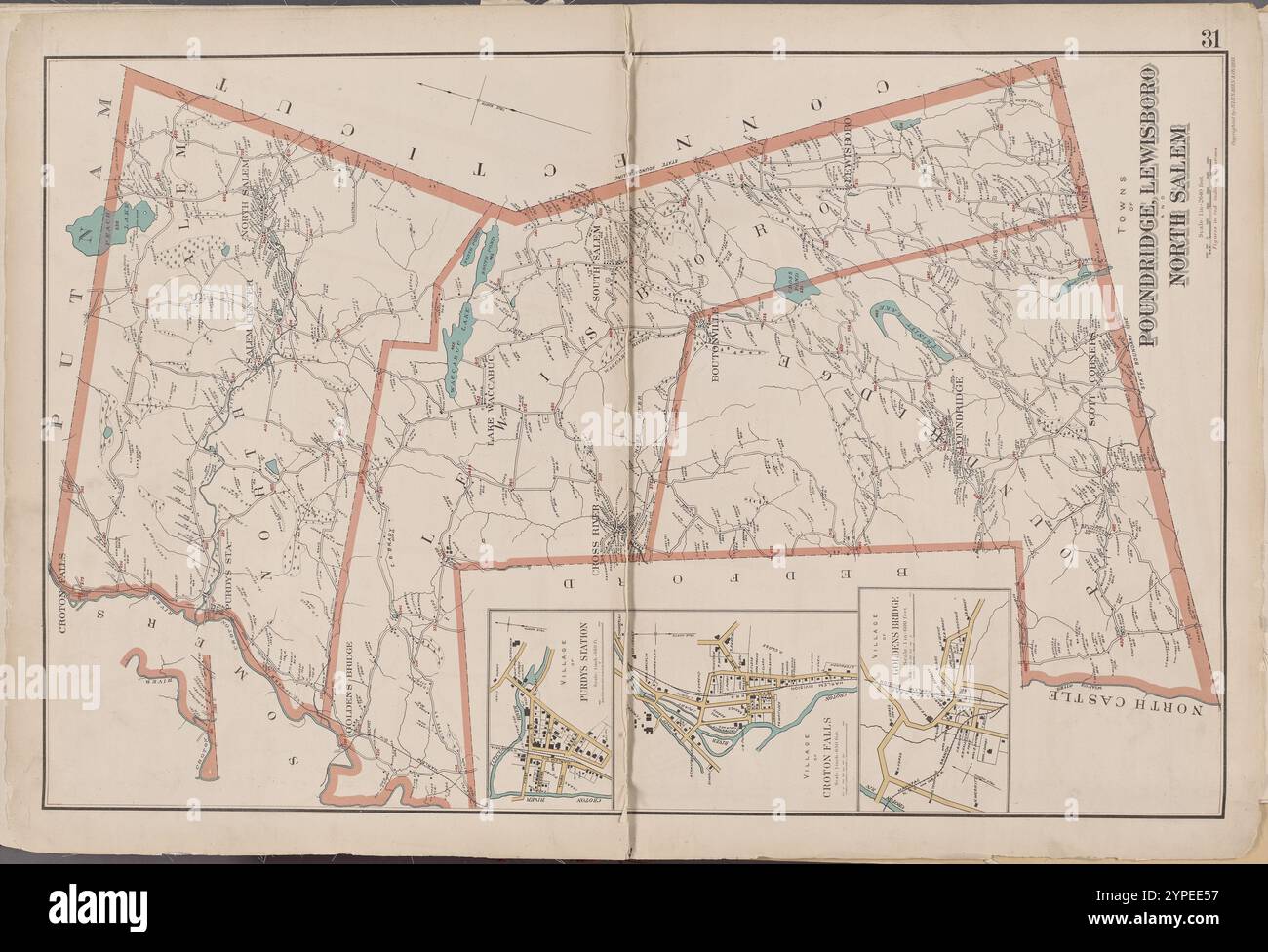 Salem county map hi-res stock photography and images - Alamy