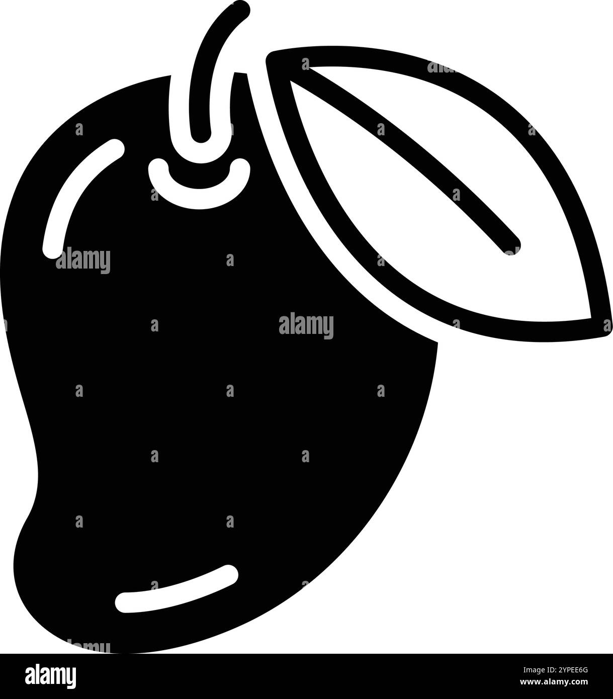 Icon for mango, mangifera indica Stock Vector Image & Art - Alamy