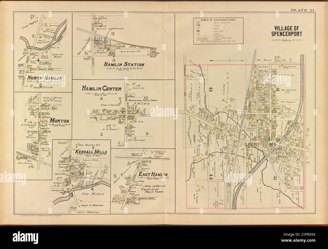 Morton county map hi-res stock photography and images - Alamy