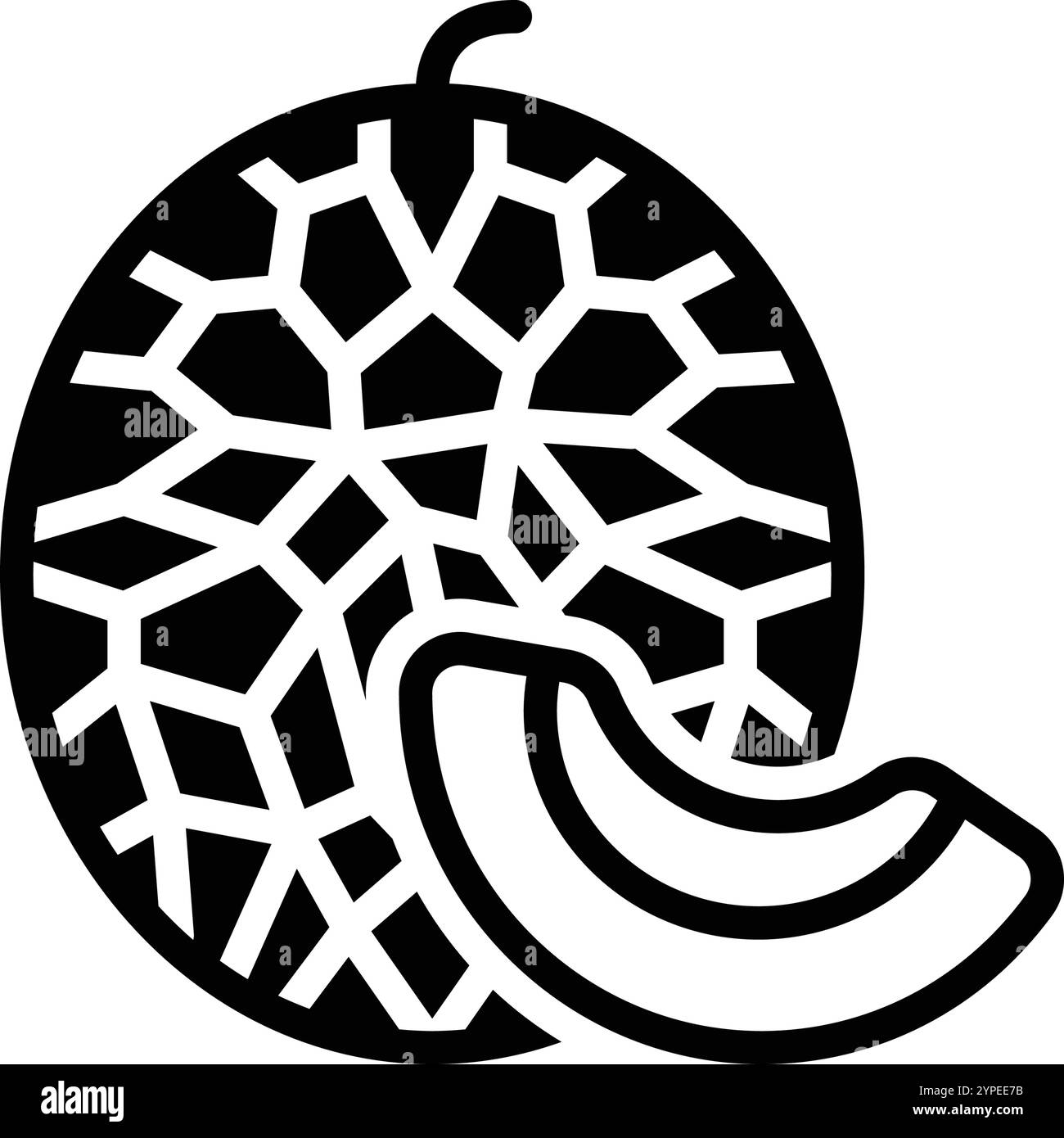 Icon for melon, cucurbitaceae Stock Vector Image & Art - Alamy