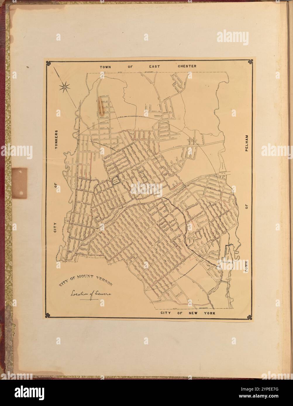 Map of vernon hi-res stock photography and images - Alamy