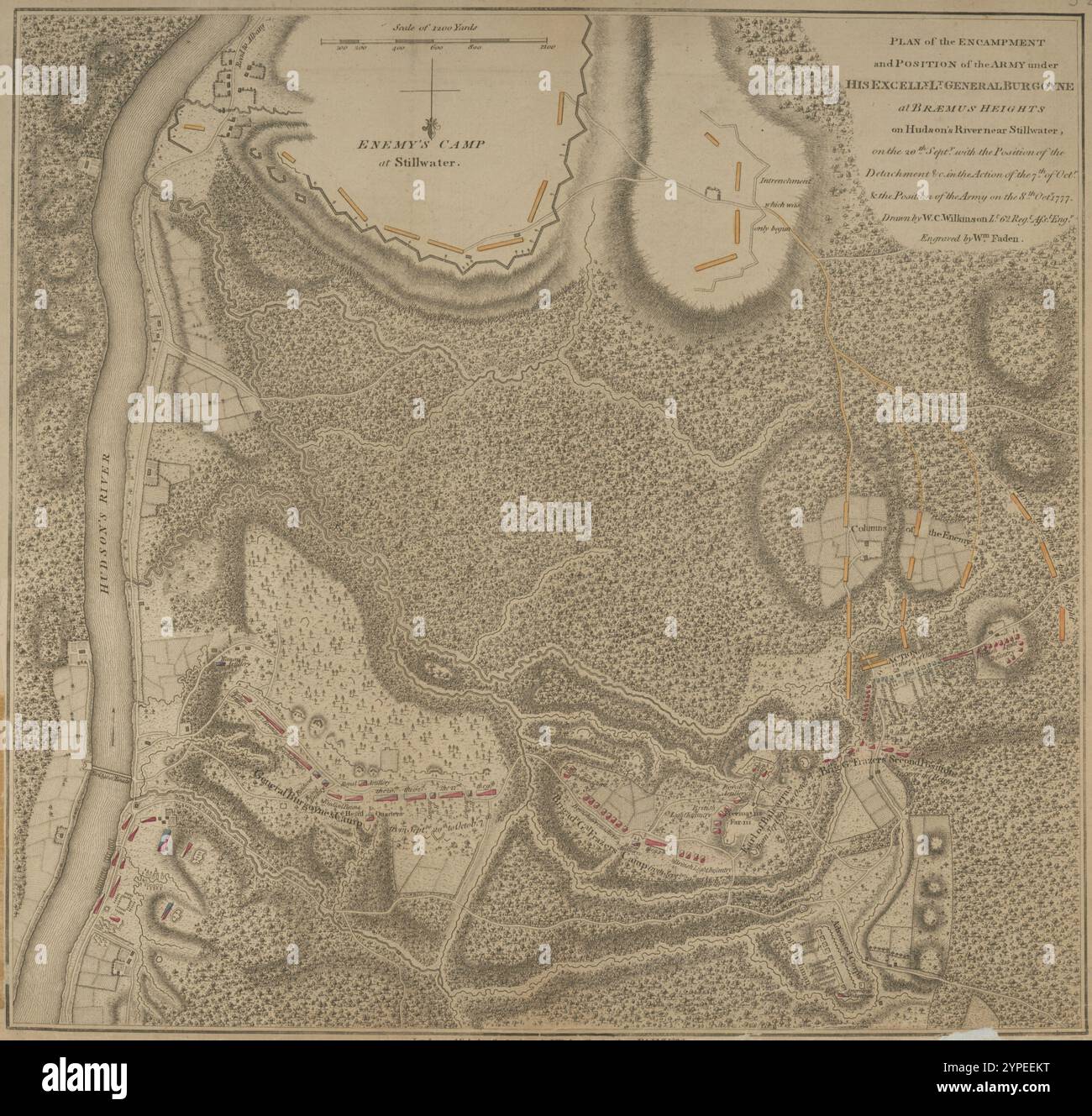 8th army map hi-res stock photography and images - Alamy
