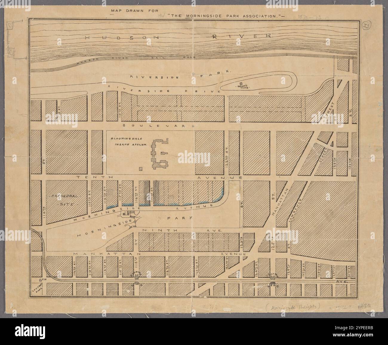 Morningside map hi-res stock photography and images - Alamy