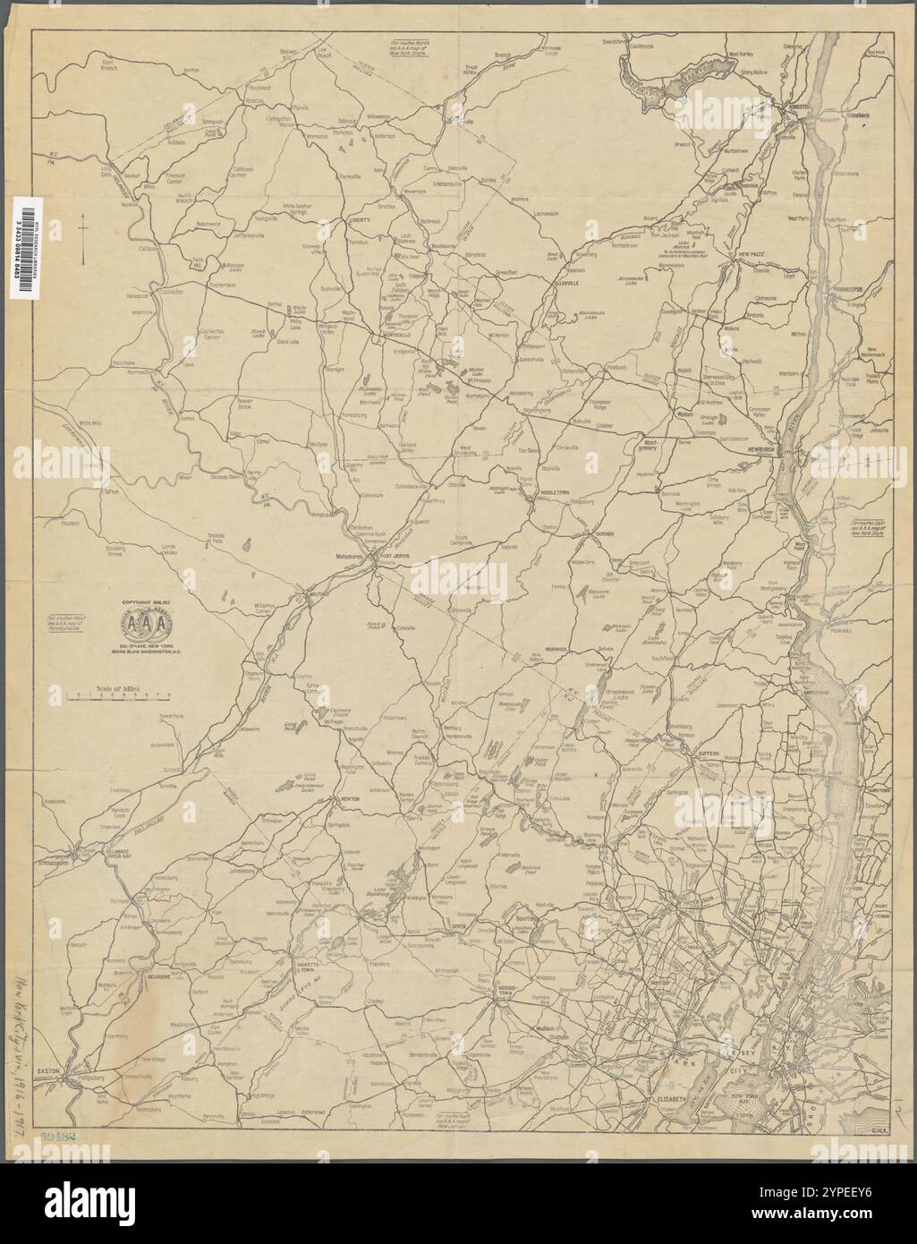 Metropolitan district local and through roads : including principal ...