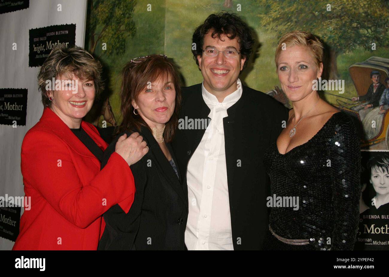 Brenda Blethyn, Marsha Norman, Michael Mayer and Edie Falco attend the ...