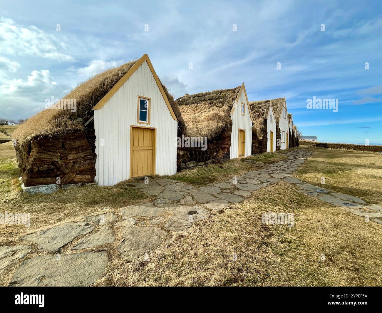 Viking houses hi-res stock photography and images - Alamy