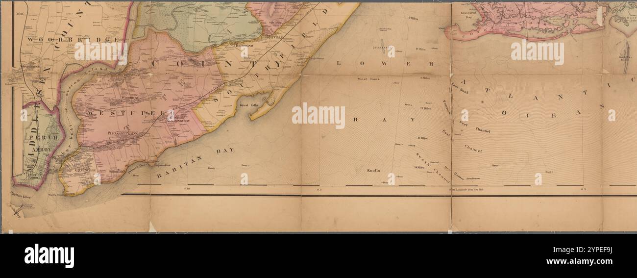 Map of the City of New York and its vicinity 1869 by Walling, Henry ...