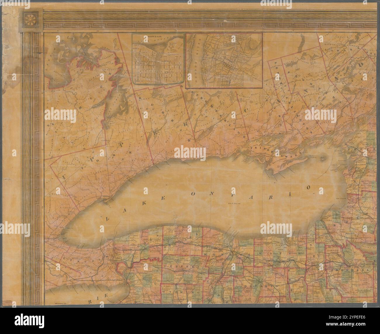 Map of the state of New-York: with parts of the adjacent country ...