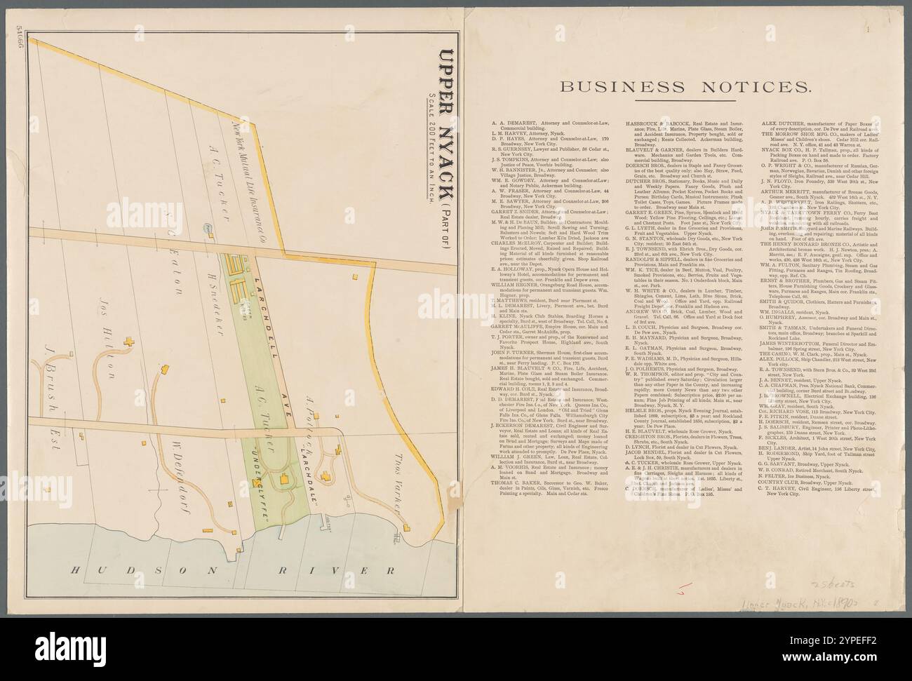 Nyack n y maps hi-res stock photography and images - Alamy