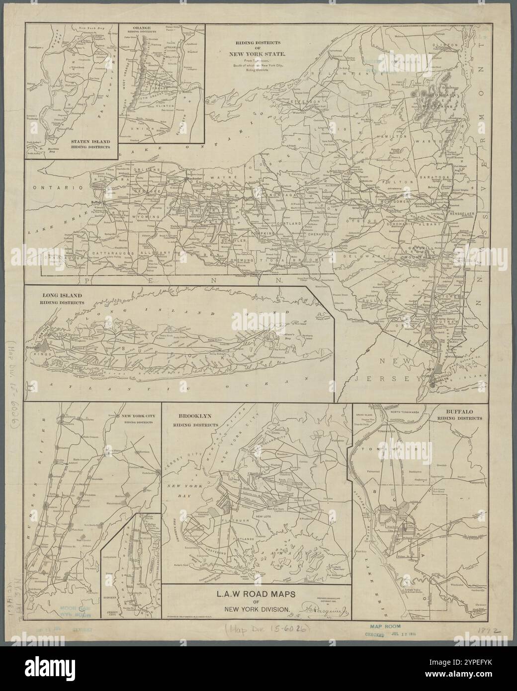 L a w road maps hi-res stock photography and images - Alamy