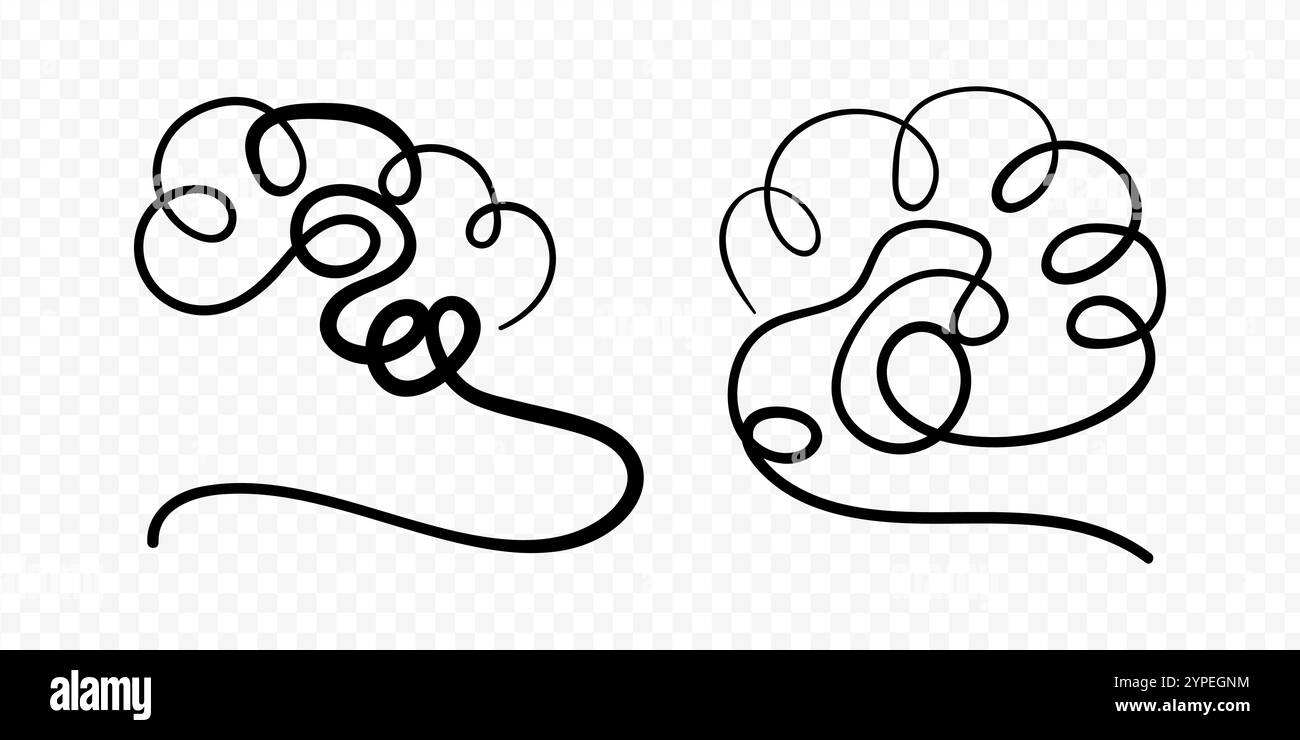 Human brain head transparent Black and White Stock Photos & Images - Alamy