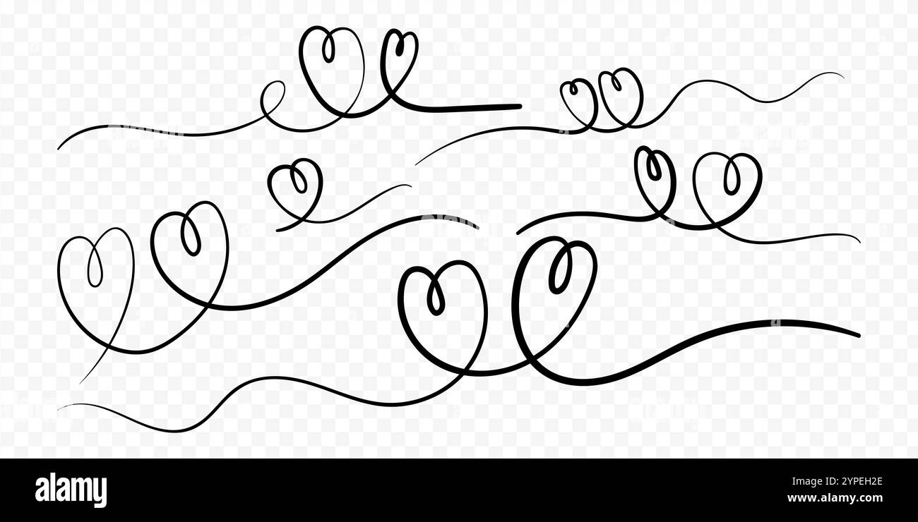 Vector black ribbon png hi-res stock photography and images - Alamy