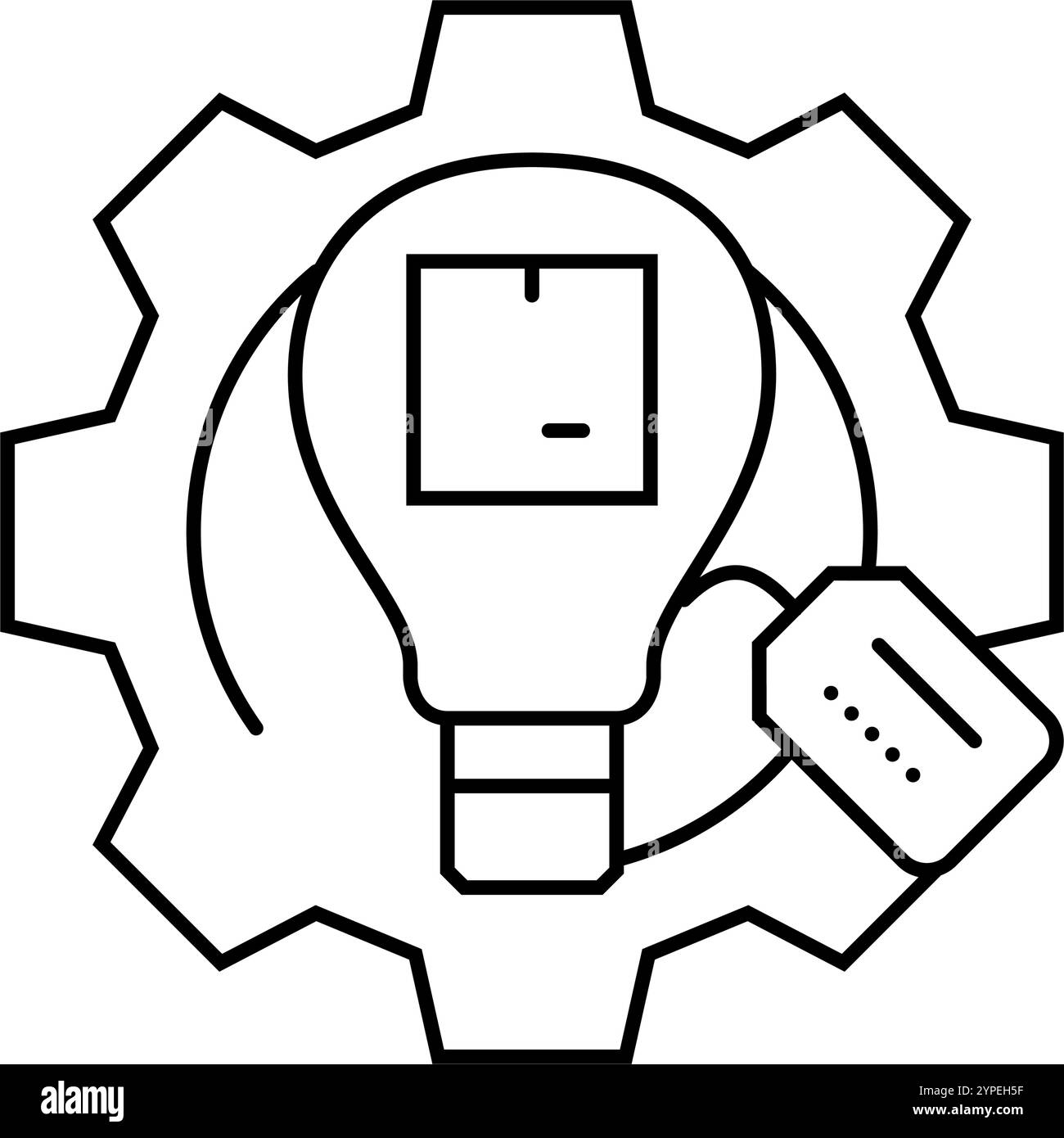 Product Development Business Process Line Icon Vector Illustration