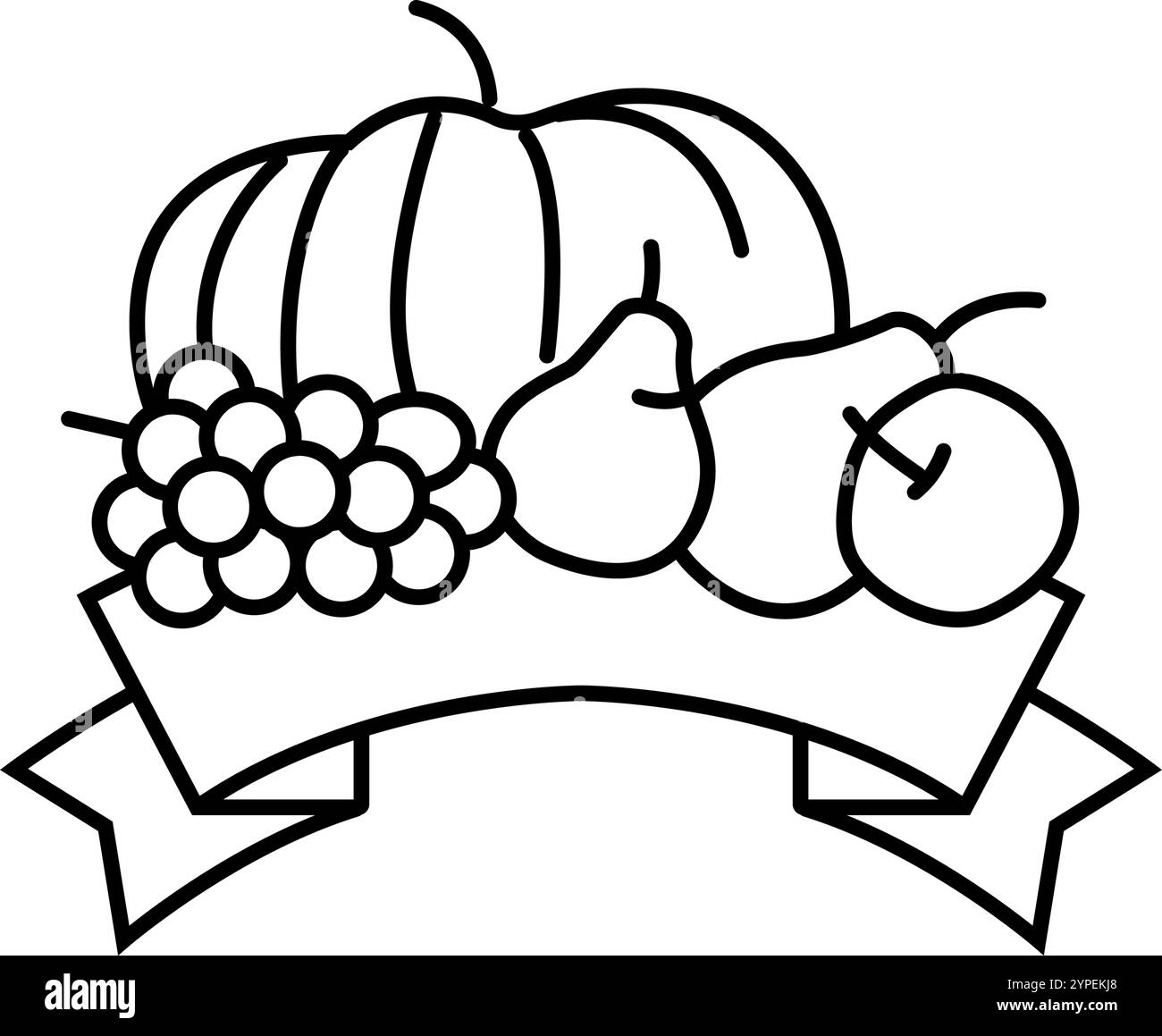 movie marathon autumn line icon vector illustration Stock Vector Image ...