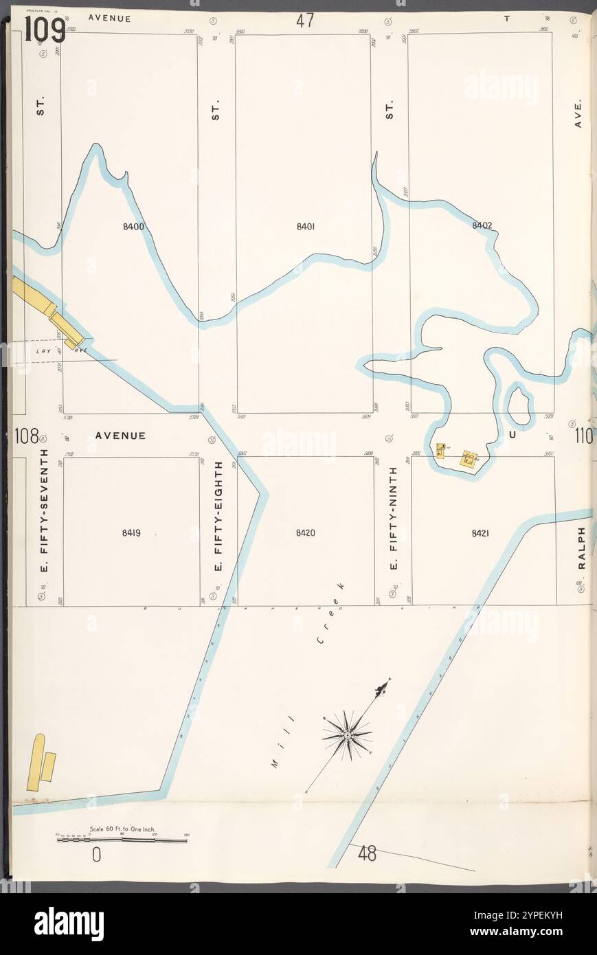 No 109 map hi-res stock photography and images - Alamy