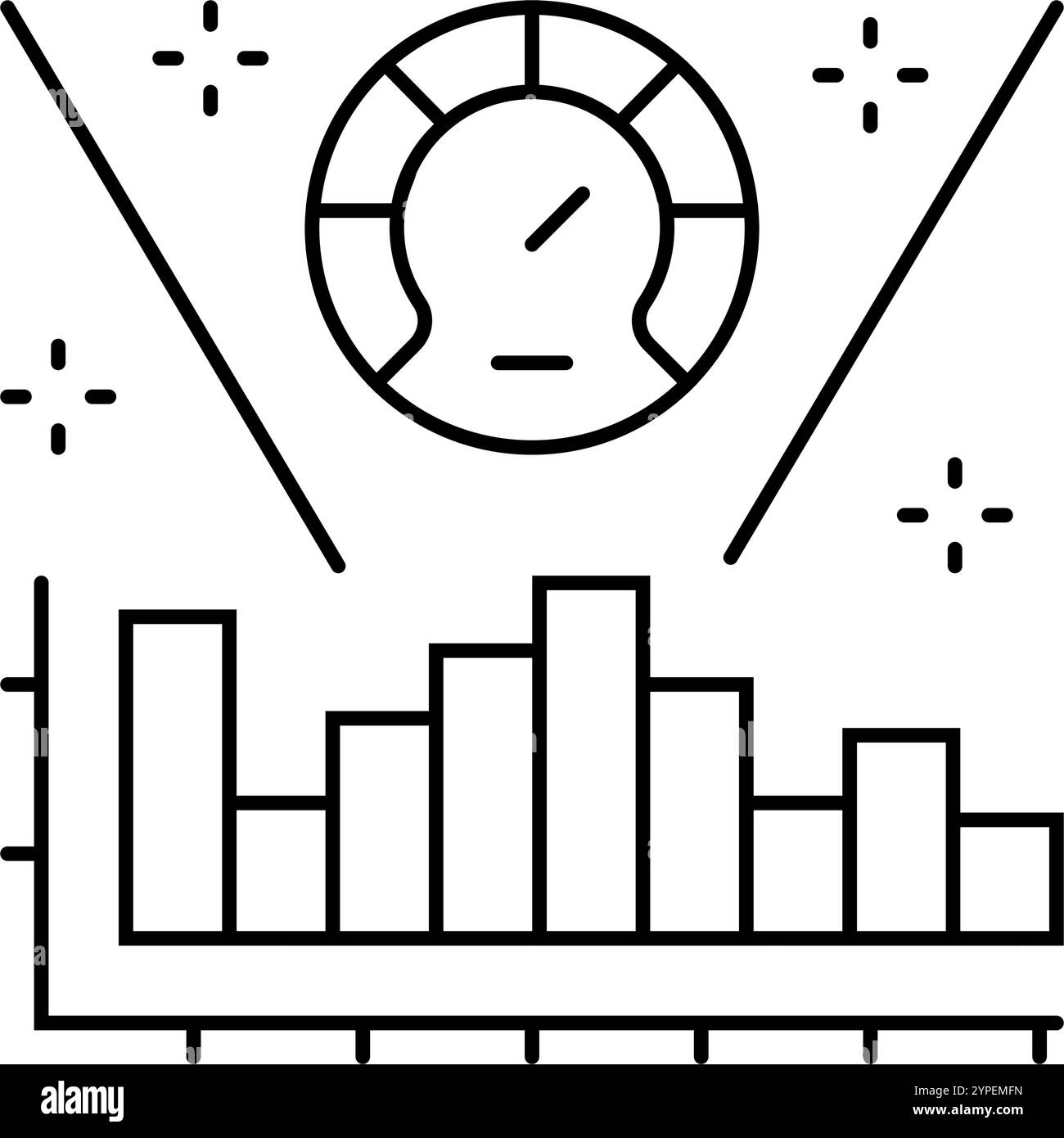 performance measurement business process line icon vector illustration Stock Vector Image & Art ...